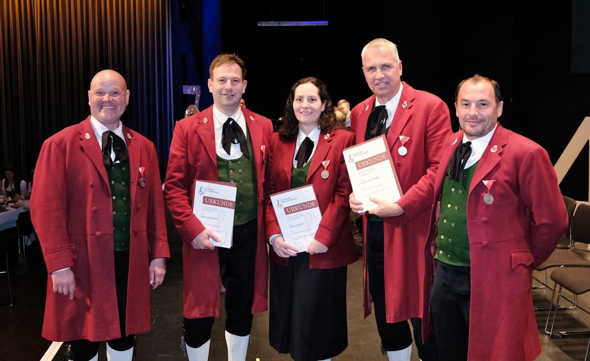 Ehrungsabend Blasmusikverband 21.03.2025 - Musikverein Fluh